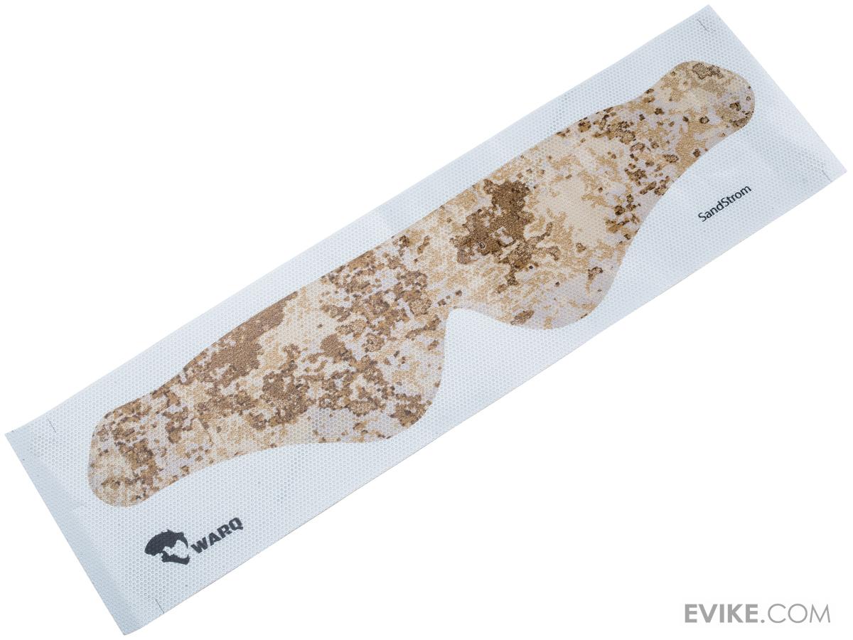 WARQ Printed Lens Screen for WARQ Helmets (Color: Sandstorm), Tactical ...