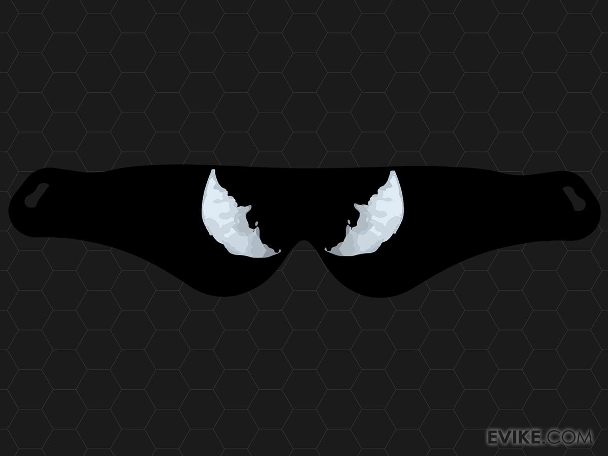 WARQ Printed Lens Screen for WARQ Helmets (Color: Symbiote), Tactical ...