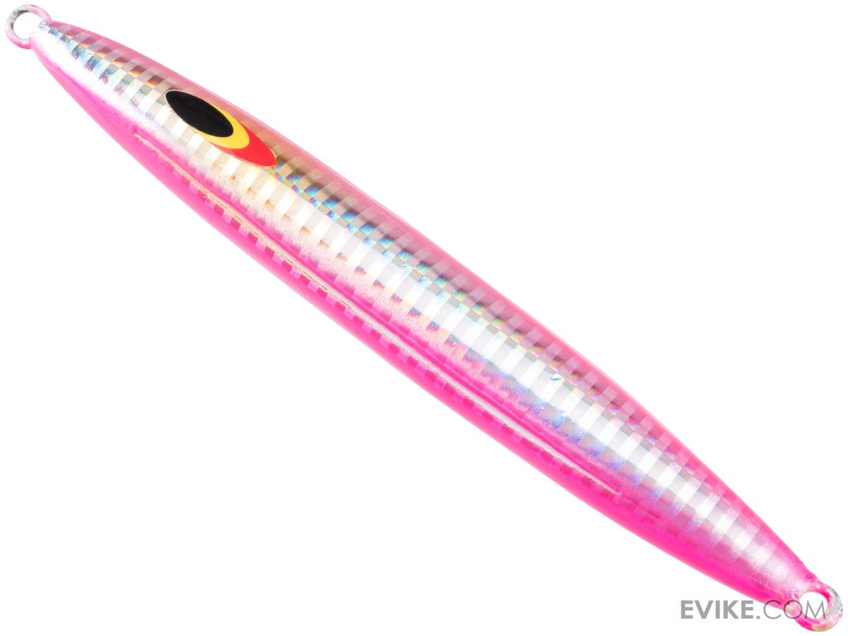 West Coast Jiggers HD Unrigged Fishing Jig (Color: Pink-Silver / 200g ...