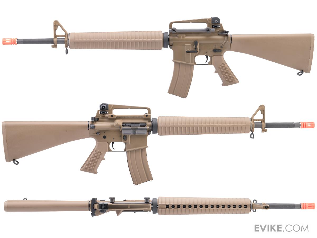 WE-Tech M16A3 Version 3 Open Bolt Airsoft Gas Blowback GBB Rifle (Color: Tan), Airsoft Guns, Gas ...