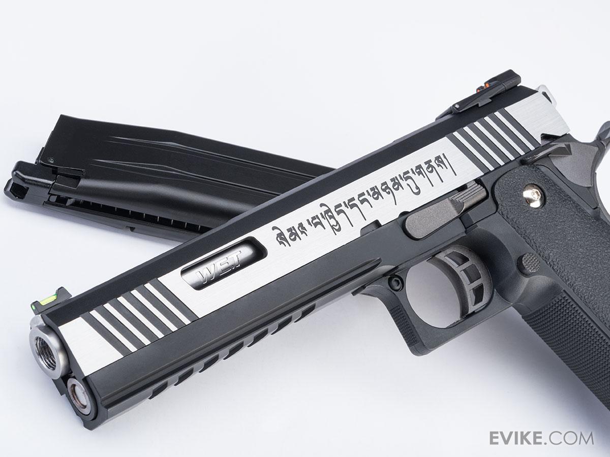 WE-Tech Hi-Capa 6" Full Auto IREX Competition GBB Airsoft Pistol (Color ...