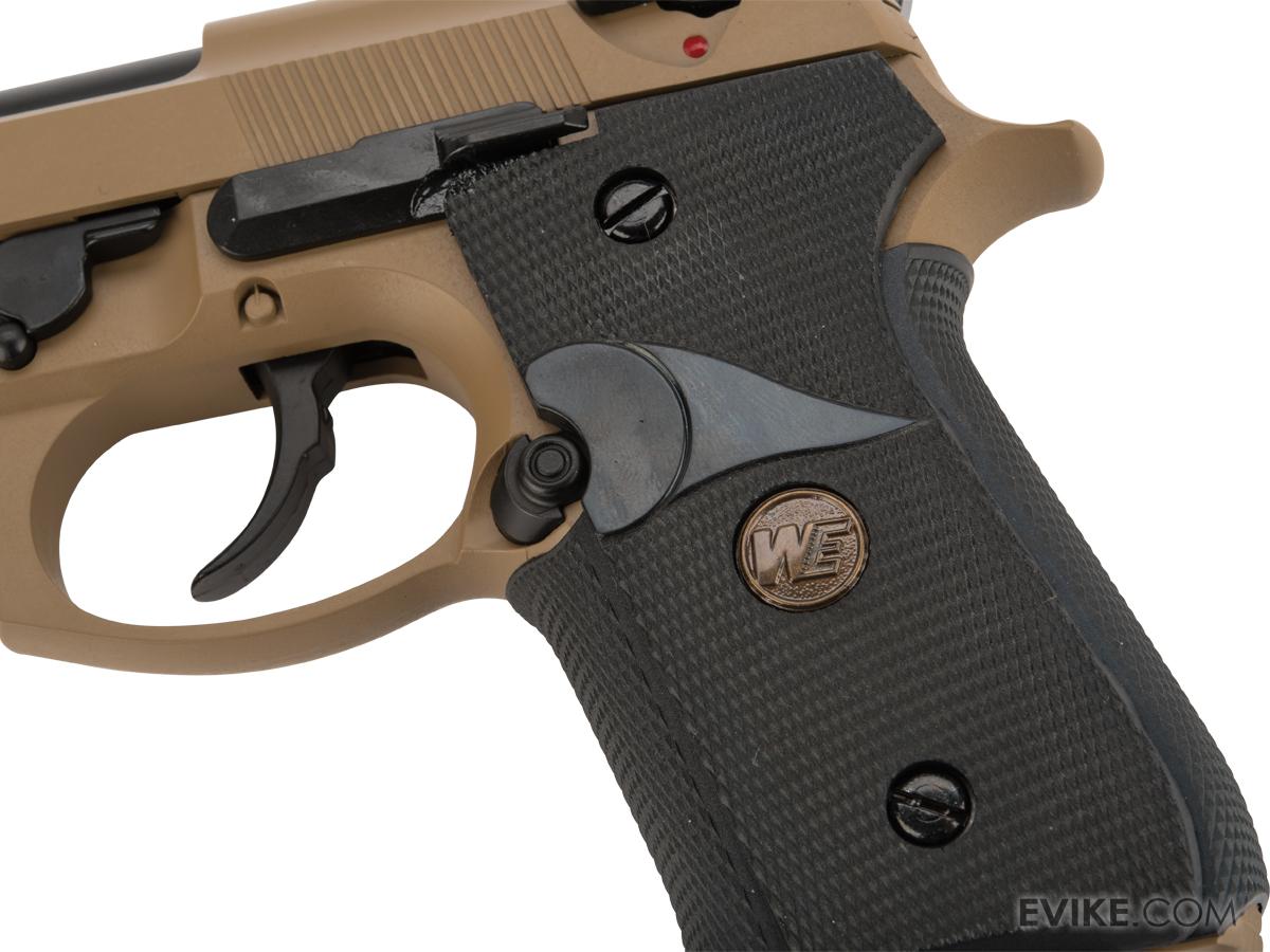 WE-Tech M9A1 Full Metal Gas Blowback Pistol (Color: Desert), Airsoft Guns, Gas Airsoft Pistols ...
