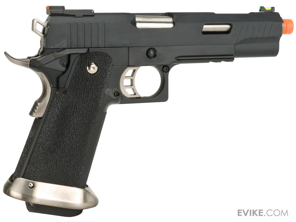 WE-Tech Hi-Capa T-Rex Competition Pistol (Model: 5.1 / Black), Airsoft ...