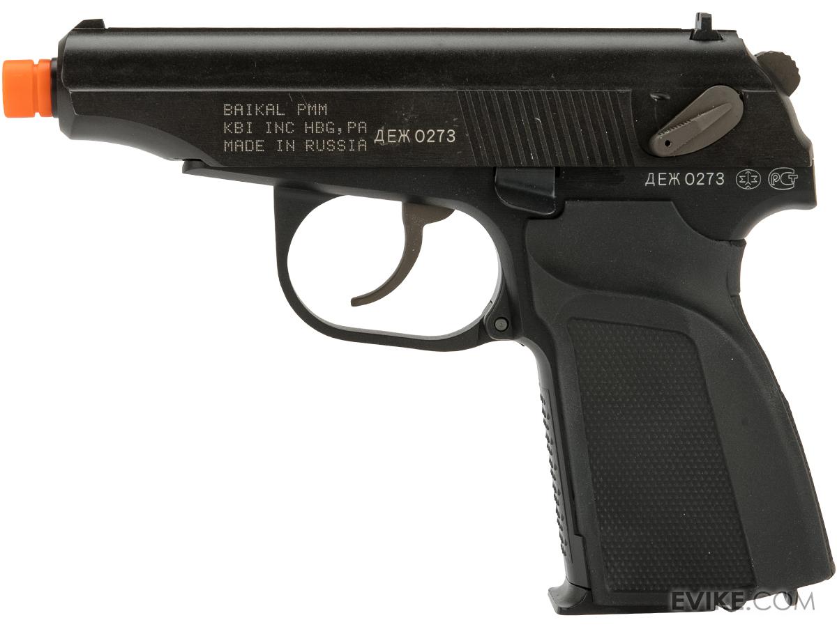 Baikal Licensed PMM Gas Blowback Pistol w/ Mock Suppressor by WE-Tech ...