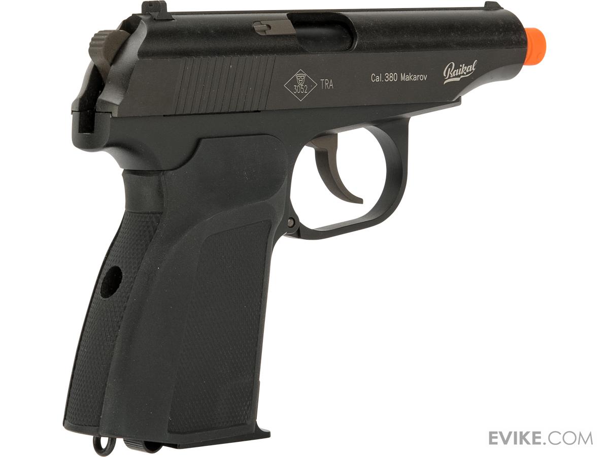 Baikal Licensed PMM Gas Blowback Pistol w/ Mock Suppressor by WE-Tech ...