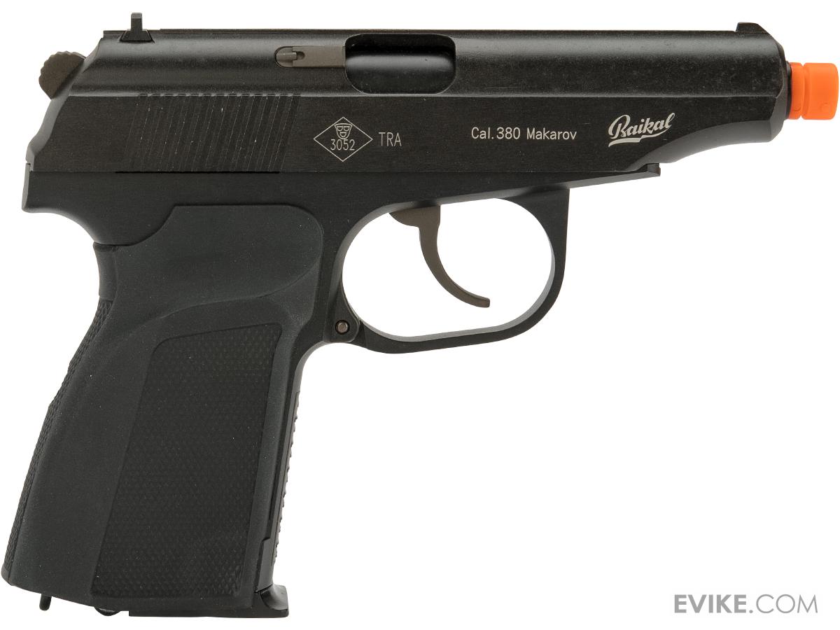Baikal Licensed PMM Gas Blowback Pistol w/ Mock Suppressor by WE-Tech ...