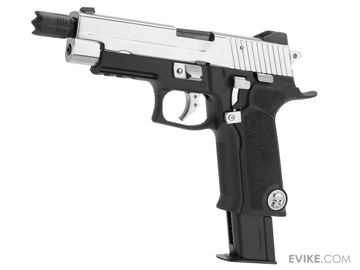 WE-Tech P-VIRUS Airsoft GBB Pistol (Package: Pistol Only), Airsoft Guns ...