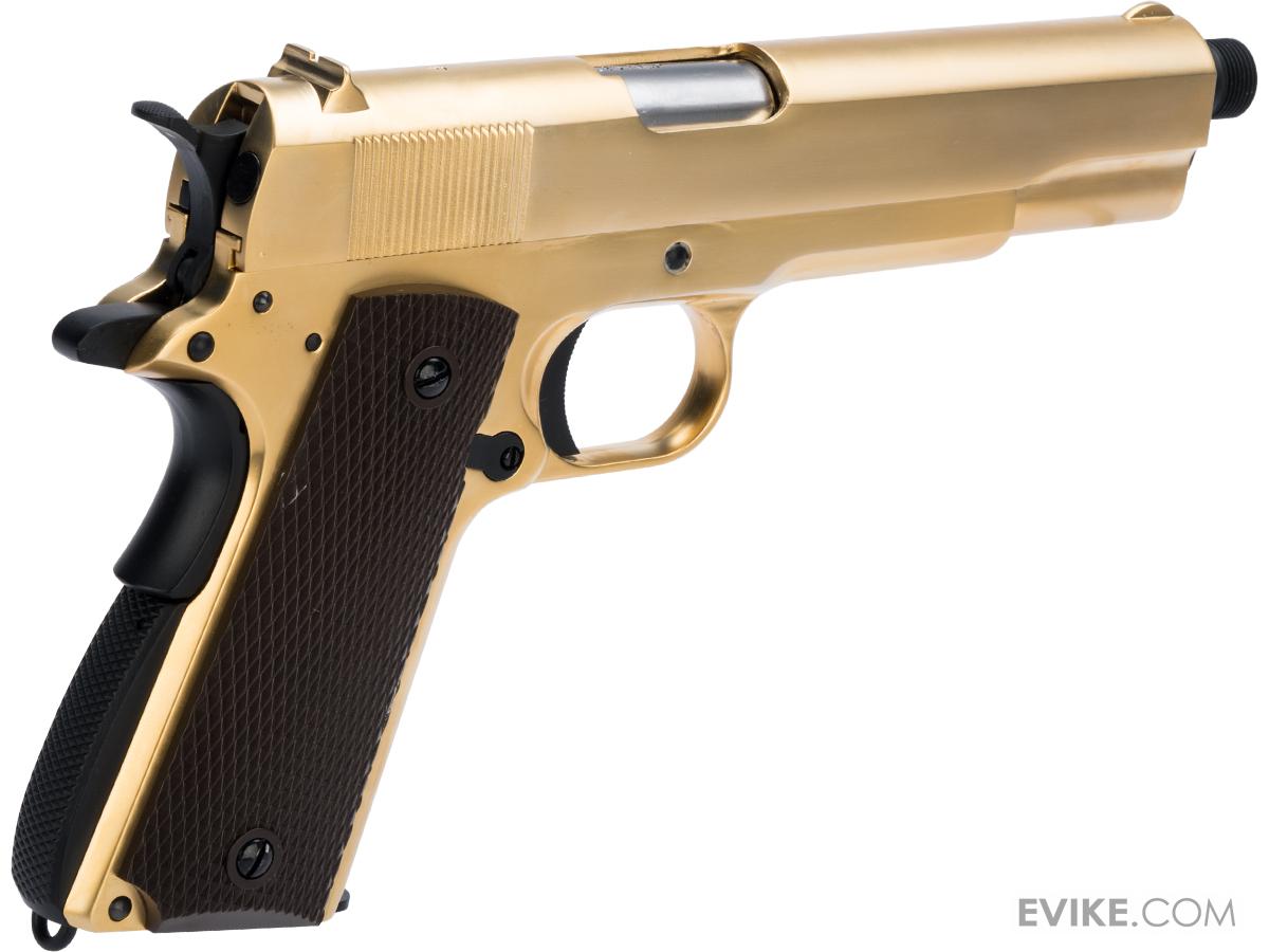 WE-Tech Latest Gen2 Full Metal 1911 GI Full Size Airsoft GBB Pistol 24k ...