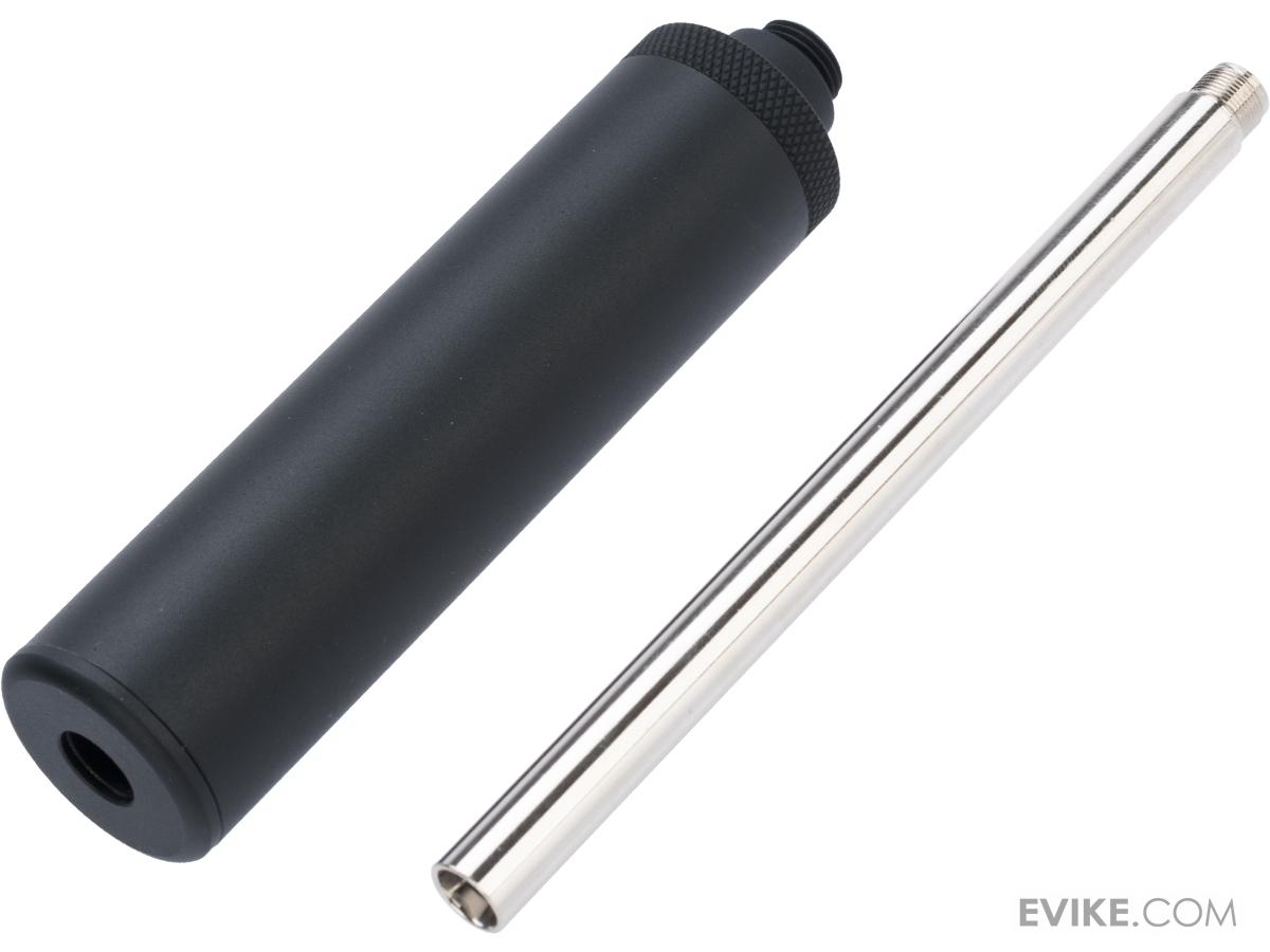 WE Tight Bore Inner Barrel w/ Mock Silencer for Russian PMM GBB Pistols ...