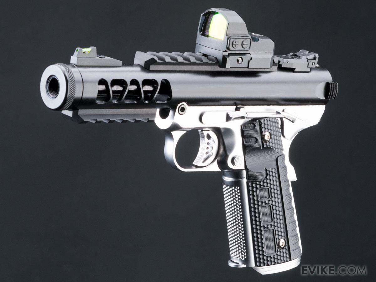 WE-Tech Galaxy 1911 Gas Blowback Airsoft Pistol (Color: Black Slide ...