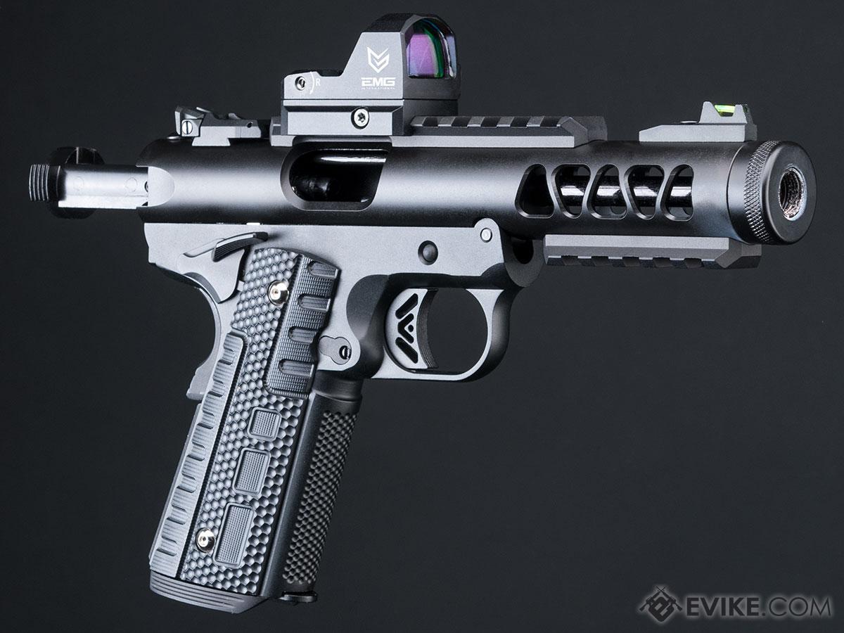 WE-Tech Galaxy 1911 Gas Blowback Airsoft Pistol (Color: Black Slide ...