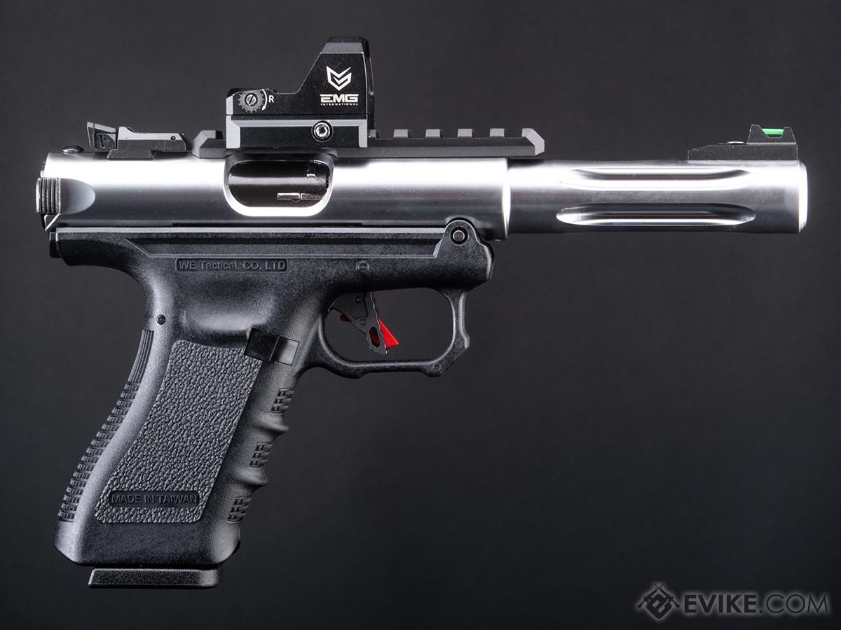 WE-Tech Galaxy Select-Fire Gas Blowback Airsoft Pistol (Color: Silver ...