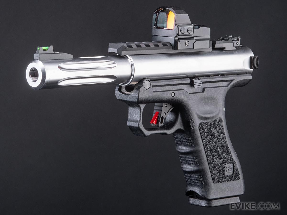 WE-Tech Galaxy Select-Fire Gas Blowback Airsoft Pistol (Color: Silver ...