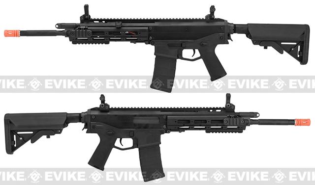 WE-Tech MSK Airsoft AEG Rifle with Crane Stock (Color: Black), Airsoft ...