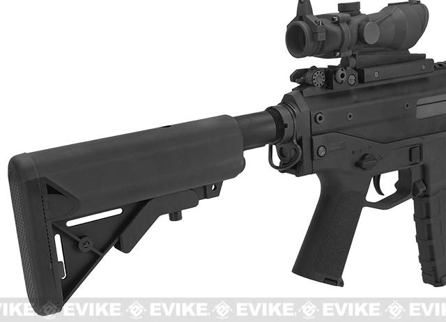 WE-Tech MSK Airsoft AEG Rifle with Crane Stock (Color: Black), Airsoft ...