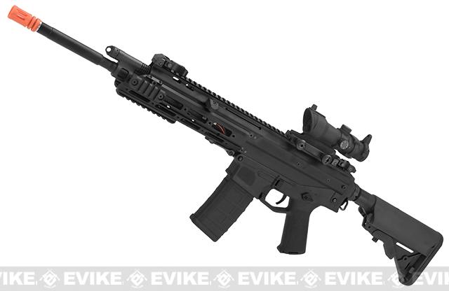 WE-Tech MSK Airsoft AEG Rifle with Crane Stock (Color: Black), Airsoft ...