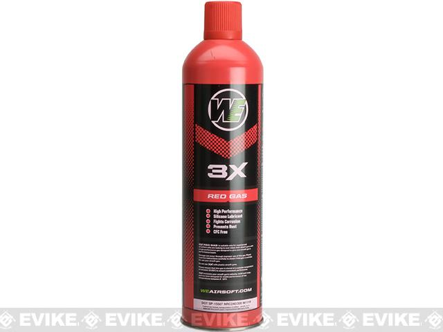 Airsoft Premium "3X" High Performance Gas 10.5oz by WE (Qty: 1 Can ...