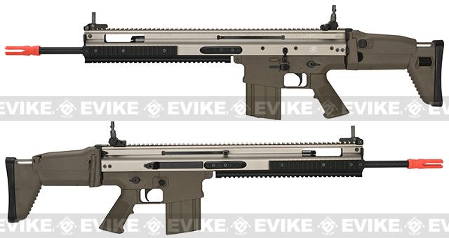 z FN Herstal Full Metal SCAR MK17 SSR Full Metal Airsoft AEG Rifle by ...