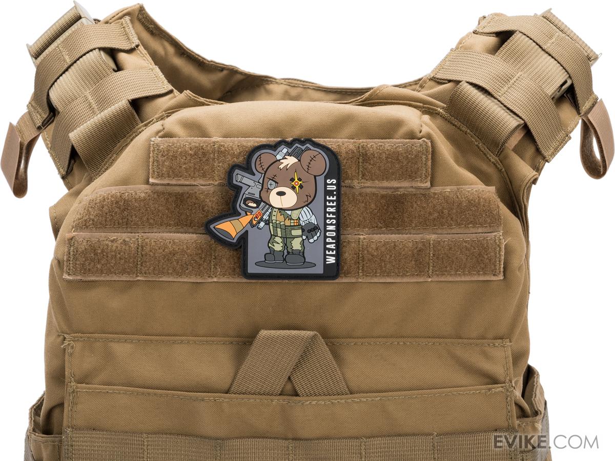 Weaponsfree.US "Tactical Teddy Cable" Tactical PVC Morale Patch ...