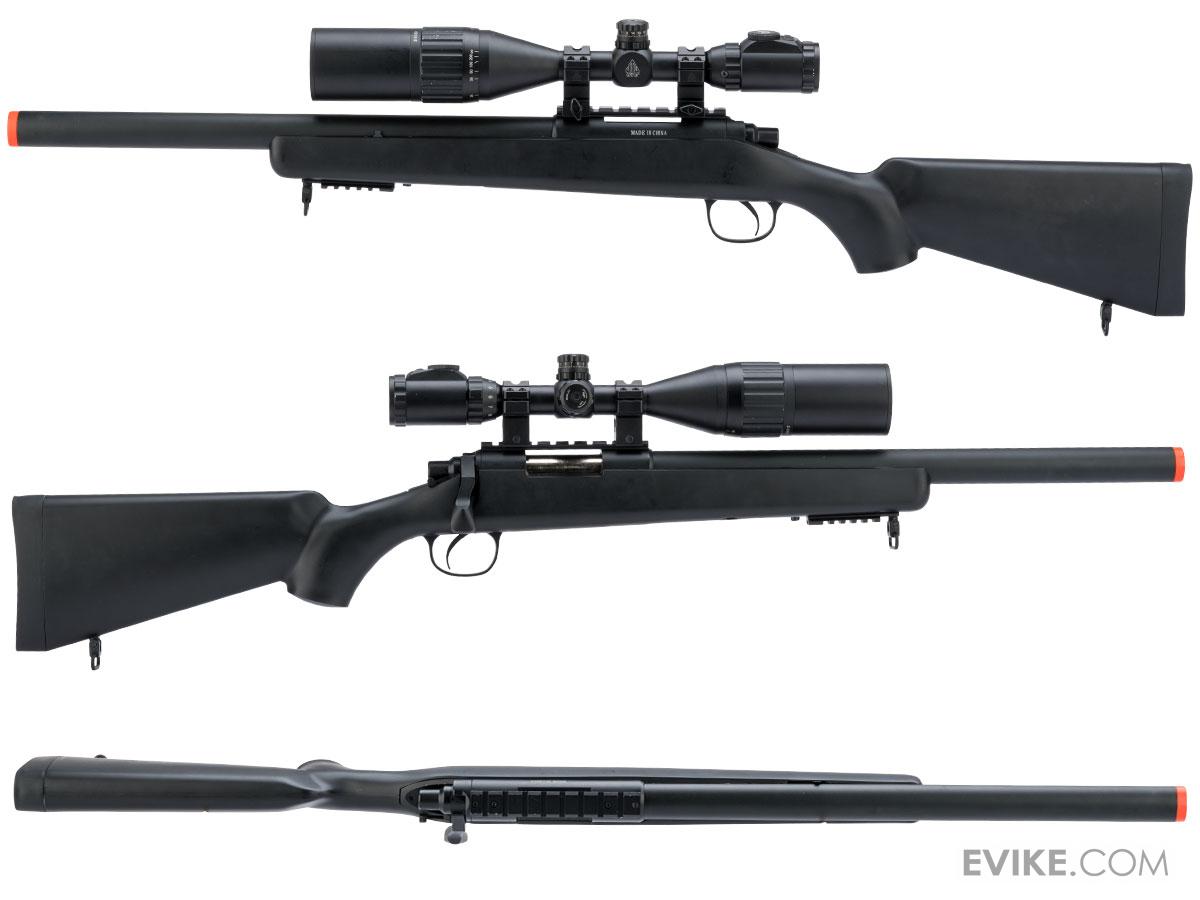 WELL Scout Size G24 G-Spec Bolt Action Gas Sniper Rifle, Airsoft Guns ...