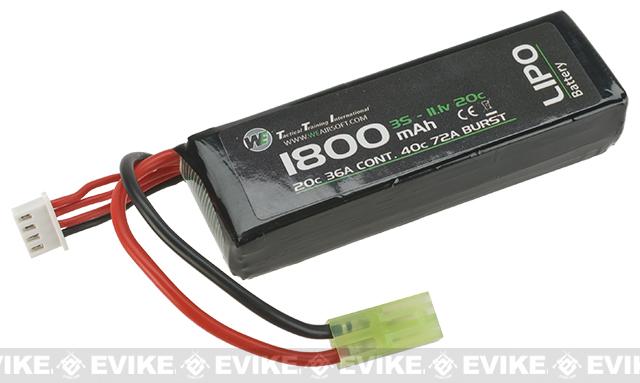 WE-Tech 11.1V 20C 1800mAh Li-Ion Battery - Brick Type, Accessories ...