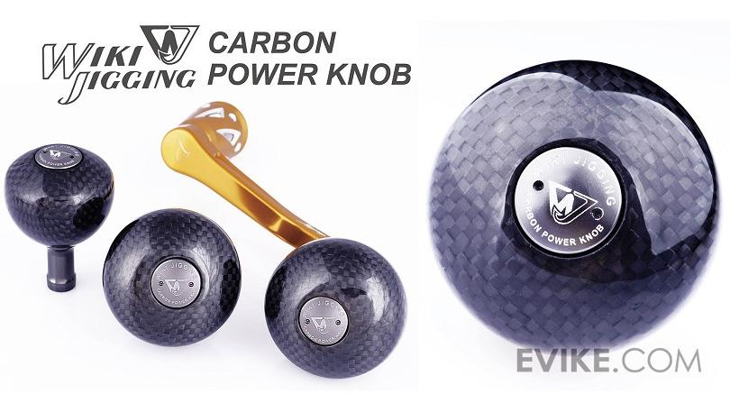 Wiki Carbon Power Knob (Type: 38mm/ 15.46g #M), MORE, Fishing, Reels ...
