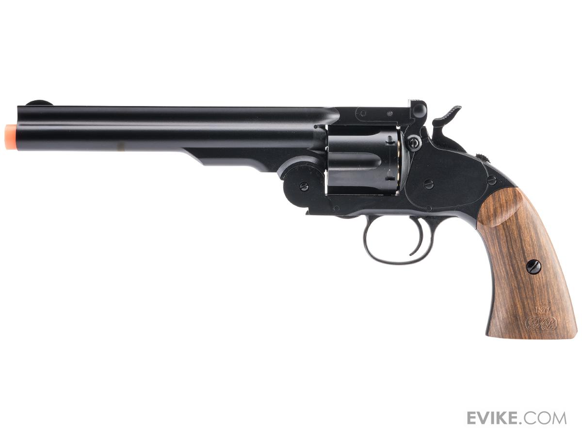 WinGun CO2 Powered Major 3 1877 Break-Top Airsoft Revolver (Color ...