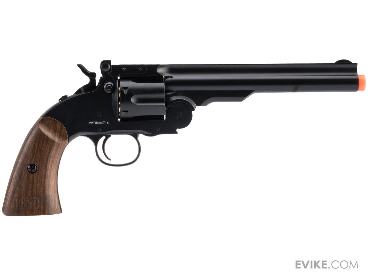WinGun CO2 Powered Major 3 1877 Break-Top Airsoft Revolver (Color ...
