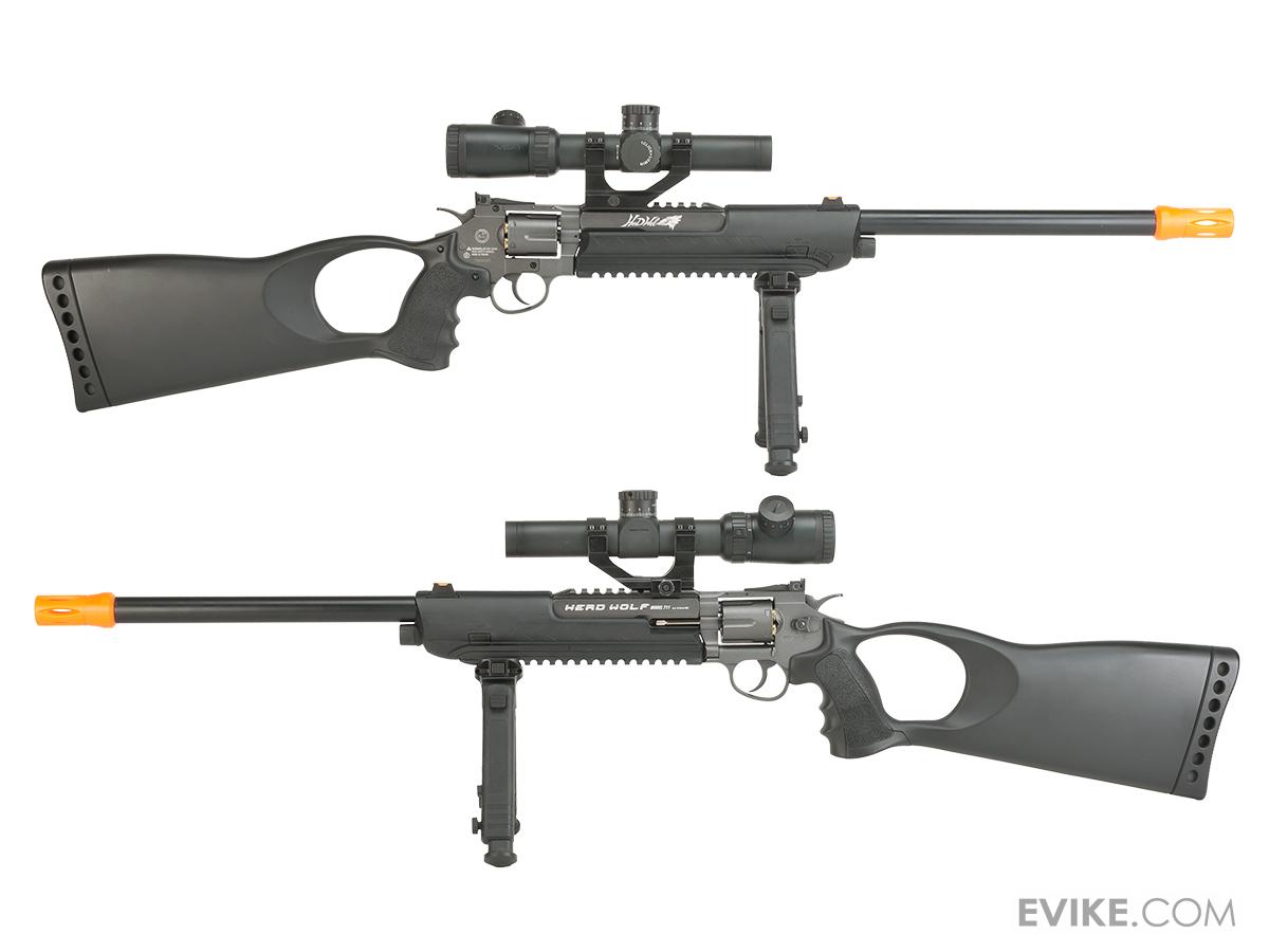 Win Gun M117 CO2 Powered "Herd Wolf" Revolver Carbine (Package: Gun ...