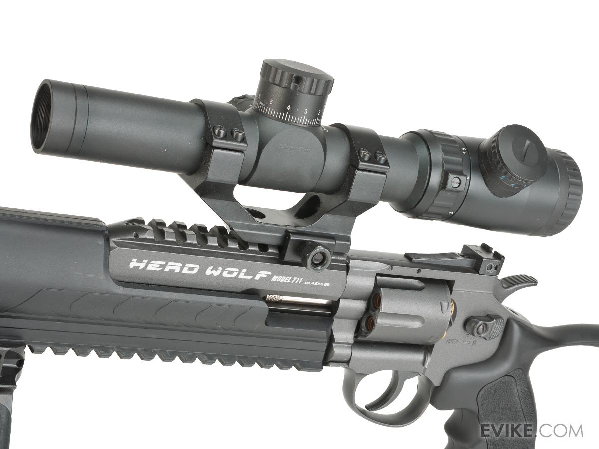 Win Gun M117 CO2 Powered "Herd Wolf" Revolver Carbine (Package: Gun ...