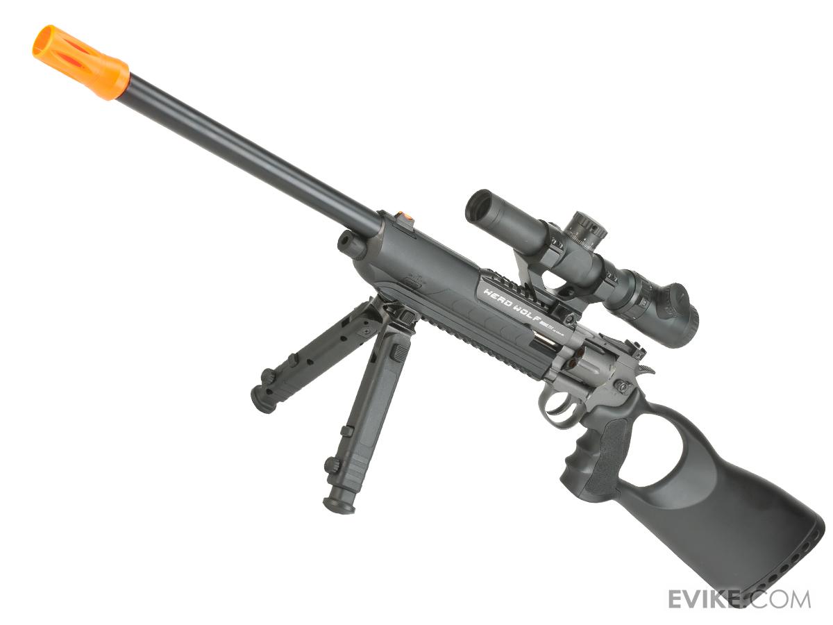 Win Gun M117 CO2 Powered "Herd Wolf" Revolver Carbine (Package: Gun ...