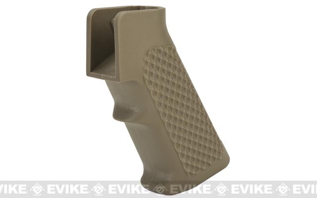 G&P "Golf Ball" Pistol Grip for WA M4 / M16 Airsoft GBB Rifles - Sand ...