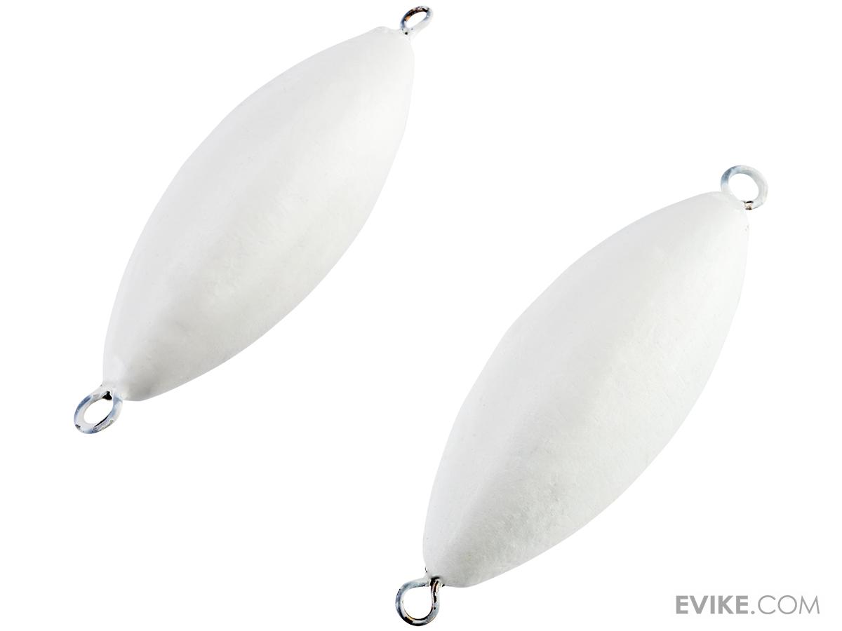 Battle Angler Luminous Glow Double Ring Torpedo Lead Weight Sinker ...