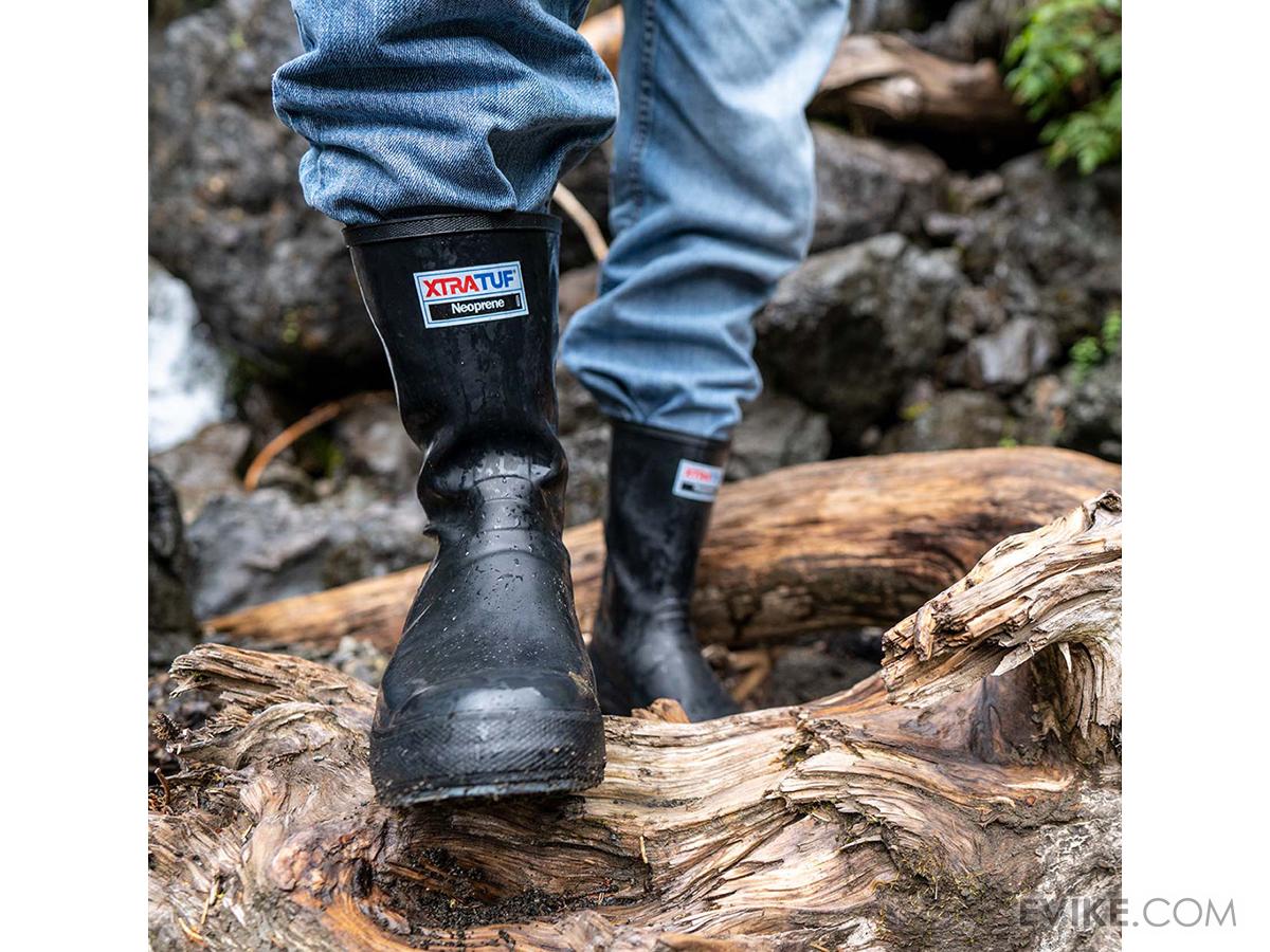 XTRATUF Men's Legacy 12" Boot (Color: Black / 8), Tactical Gear/Apparel ...