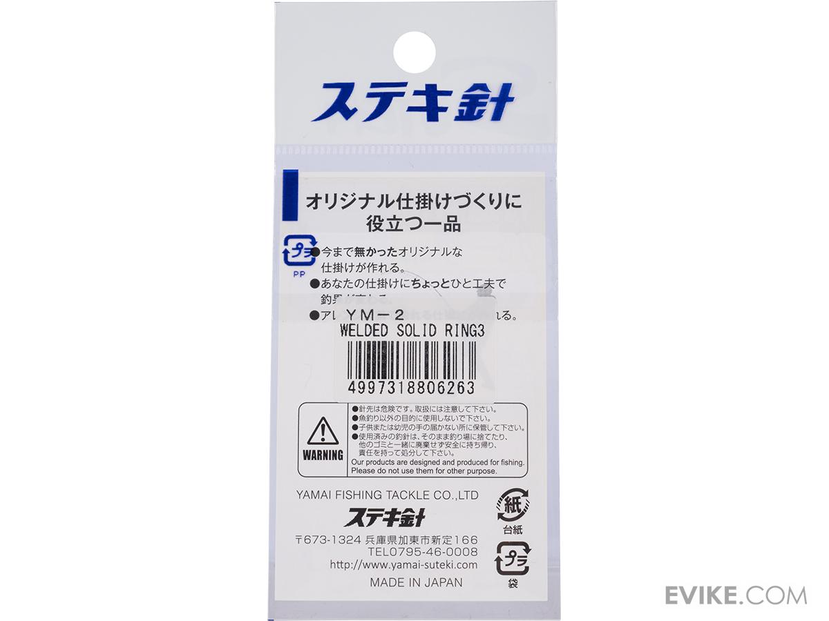 Yamai Suteki Welded Solid Ring (Model: #3 / 7 Pack), MORE, Fishing ...