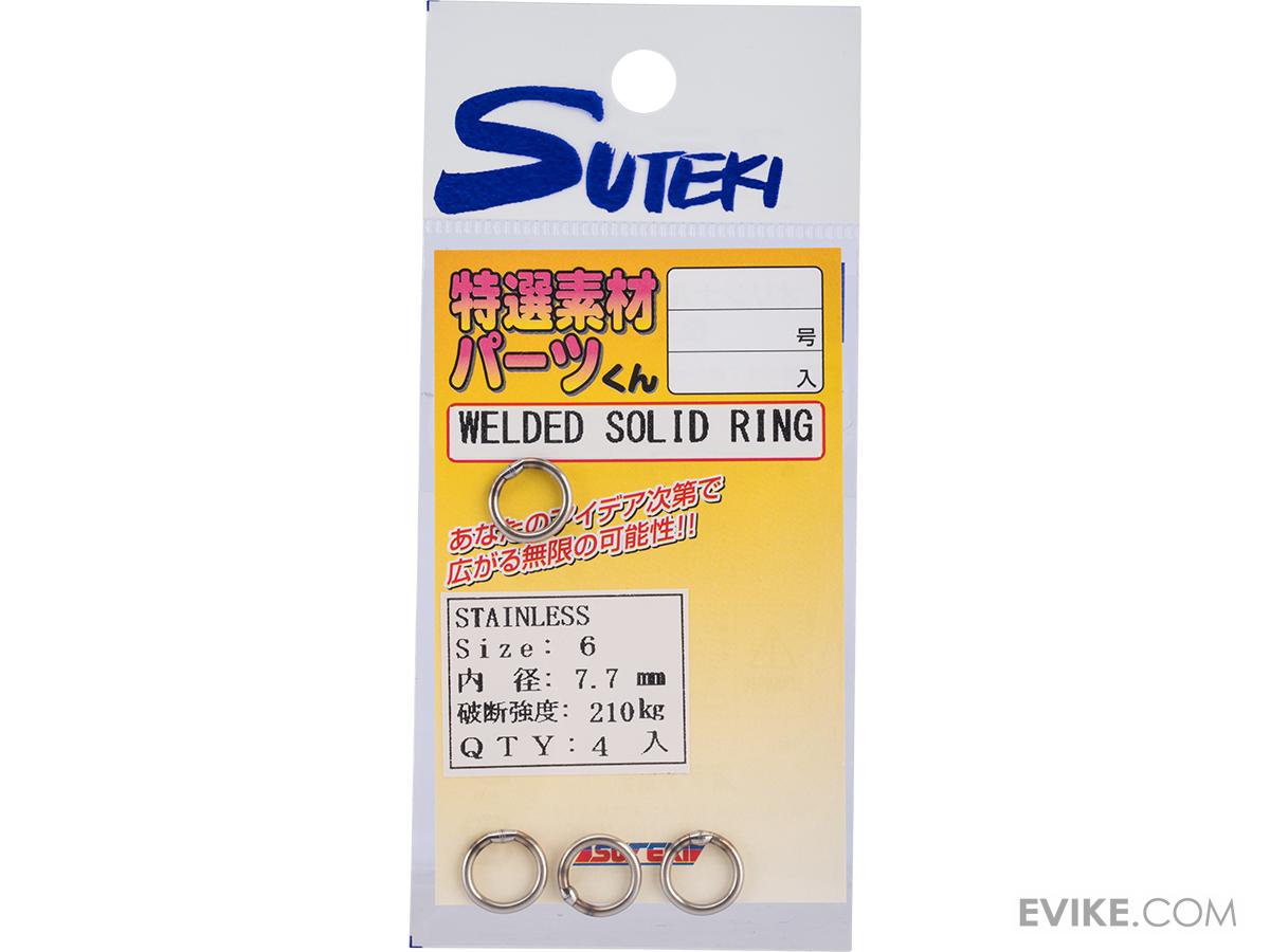 Yamai Suteki Welded Solid Ring (Model: #6 / 4 Pack), MORE, Fishing, Jigs & Lures - Evike.com ...