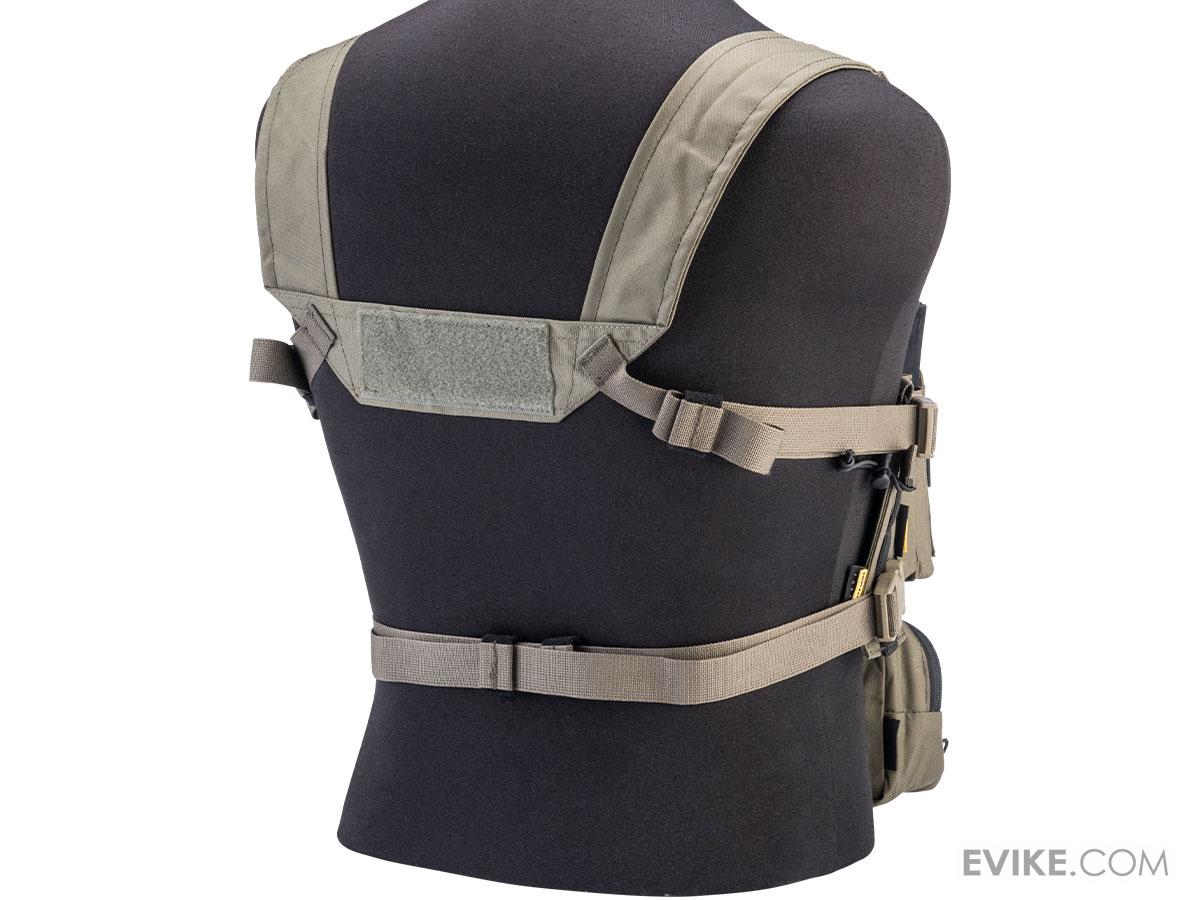 EmersonGear Mini Voyage Modular Chest Rig and Placard (Color: Ranger ...