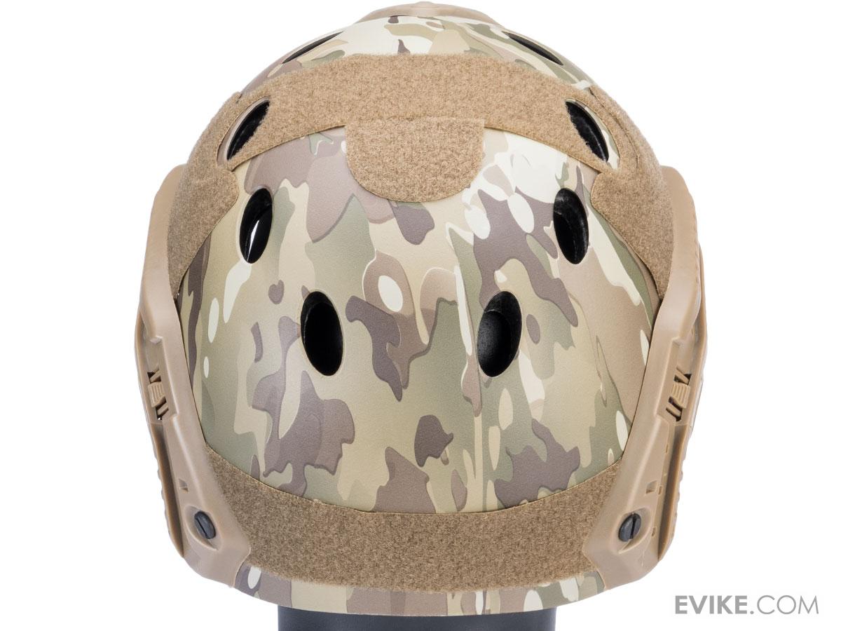 Matrix Basic PJ Type Tactical Airsoft Bump Helmet w/ Flip-down Visor ...
