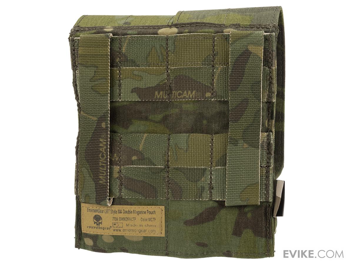 Emerson Double M4 Magazine Pouch (Color: Multicam Tropic), Tactical ...