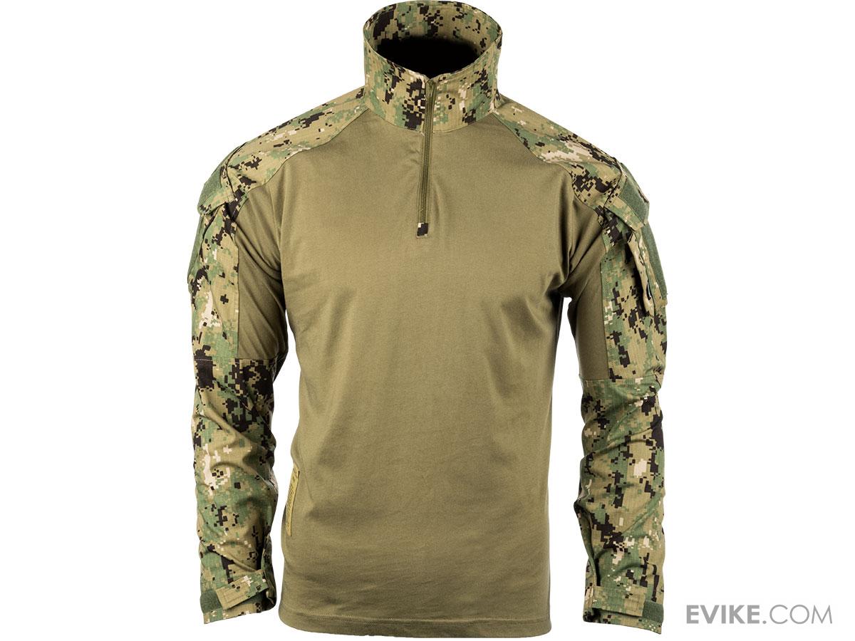 EmersonGear 1/4 Zip Tactical Combat Shirt (Color: AOR2 / Small ...