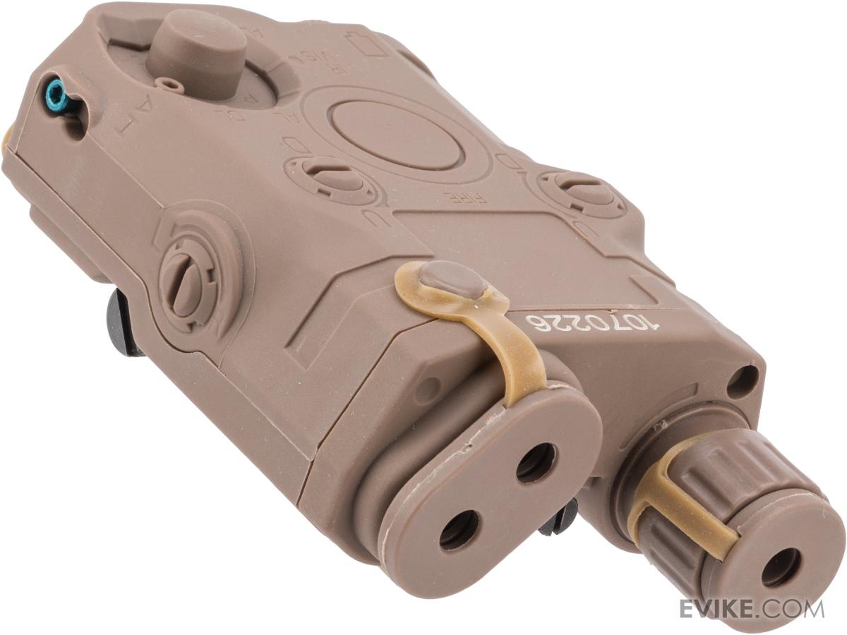 Matrix Mock PEQ-15 LA-5 Battery Box w/ Green Laser (Color: Tan ...