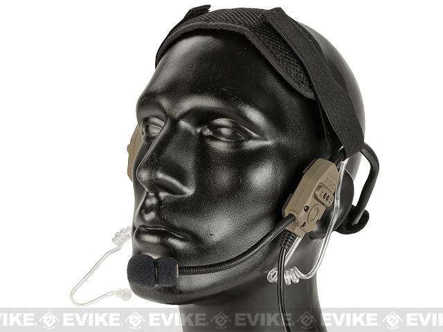 Z-Tactical X-62000 Dual Earpiece Headset (Color: Dark Earth), Tactical ...
