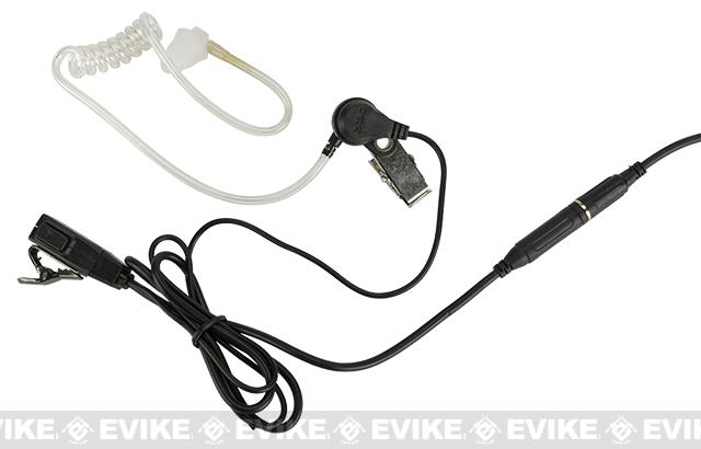 Z-Tactical zFBI Style Intercom Low-Profile In-Ear z129 Headset ...