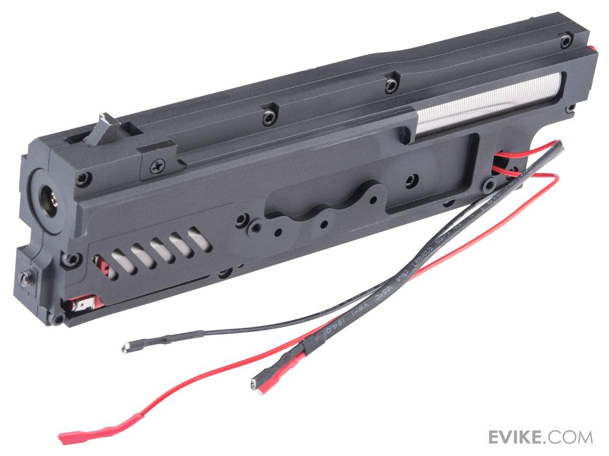 ZCI CNC Aluminum 8mm Gearbox for M249 Series Airsoft AEG LMGs (Model ...