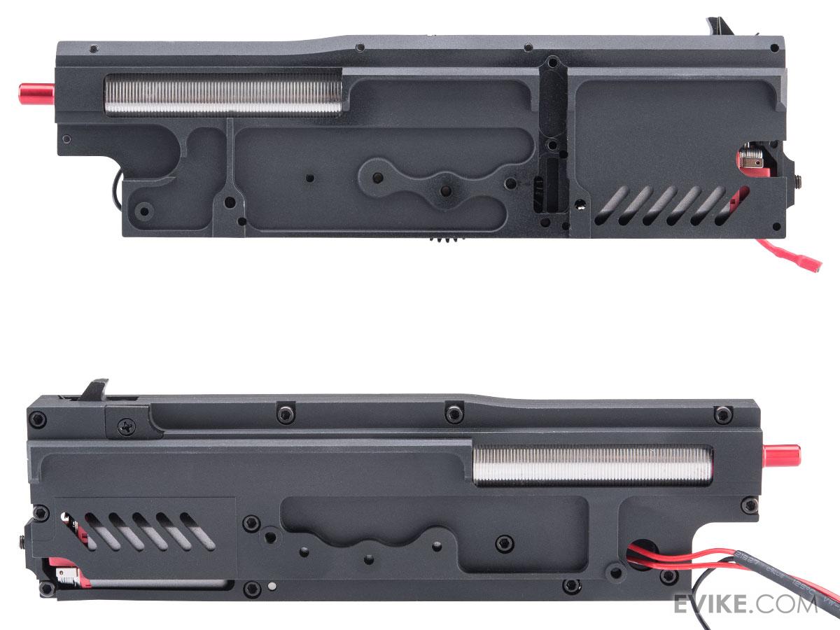 ZCI CNC Aluminum 8mm Gearbox for M249 Series Airsoft AEG LMGs (Model ...