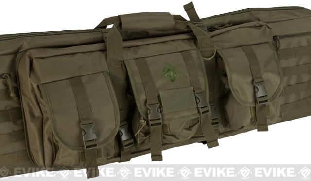 Combat Featured 42" Ultimate Dual Weapon Case Rifle Bag (Color: OD ...