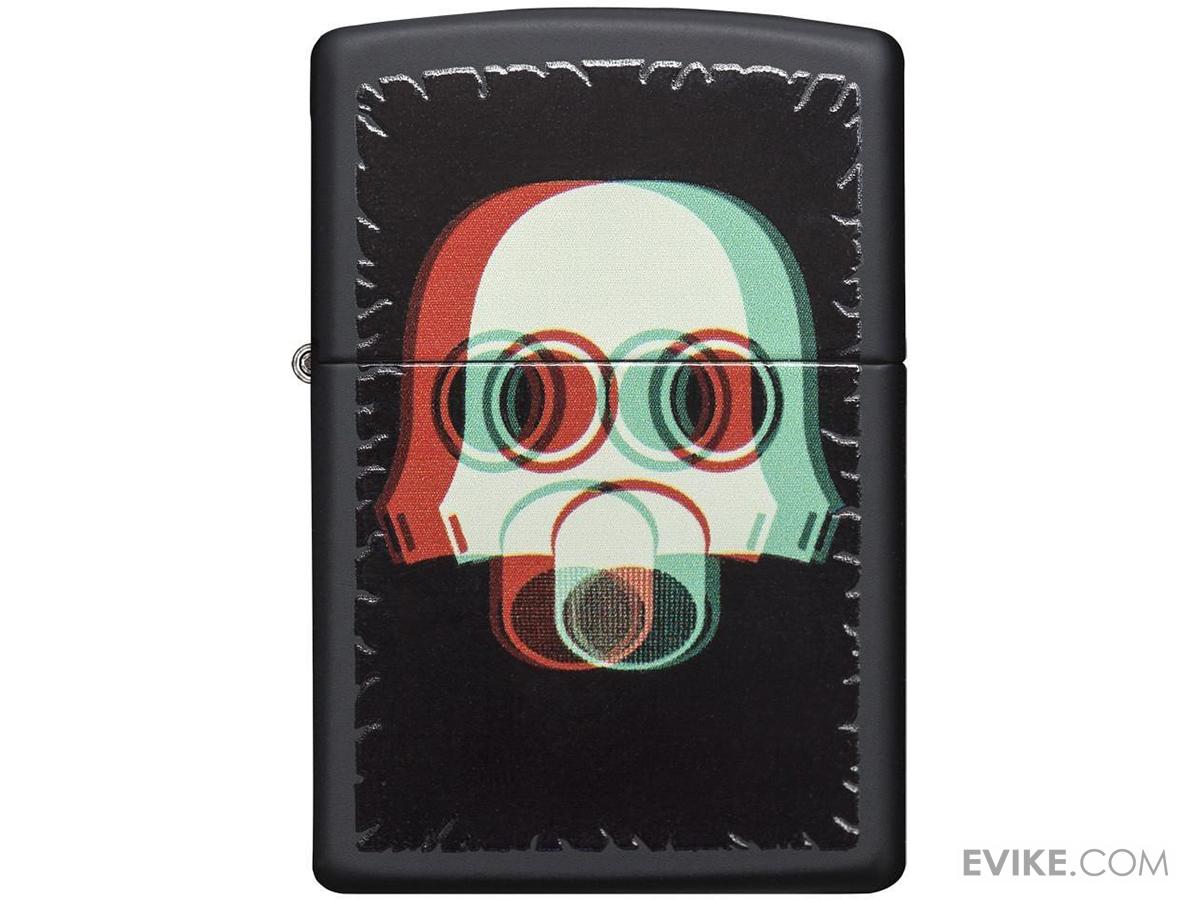 Zippo Classic Lighter Graphics Series (Model: Nuclear Mask 3D ...