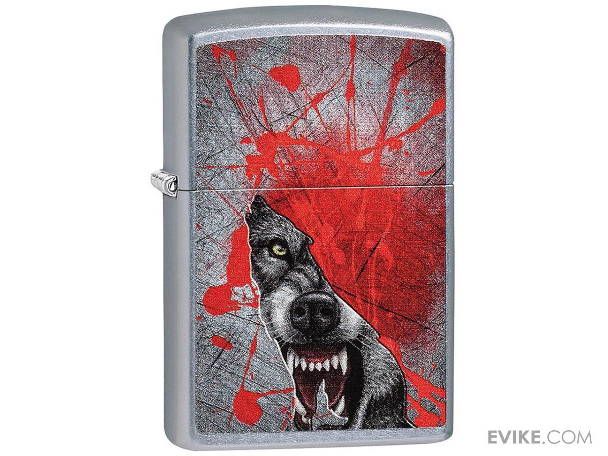 Zippo Classic Lighter Wild Series (Model: Bloody Wolf), Tactical Gear ...