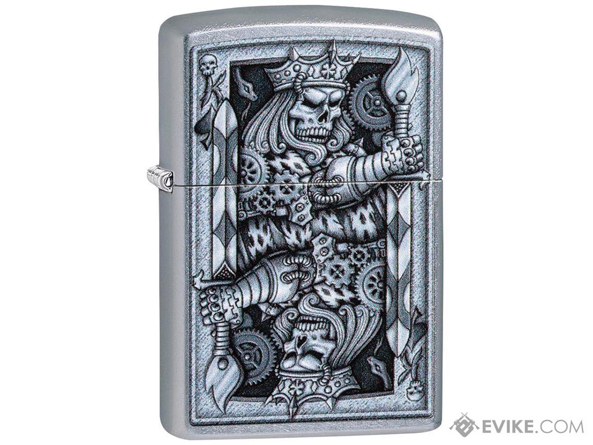Zippo Classic Lighter Graphics Series (Model: Steampunk King Spade ...