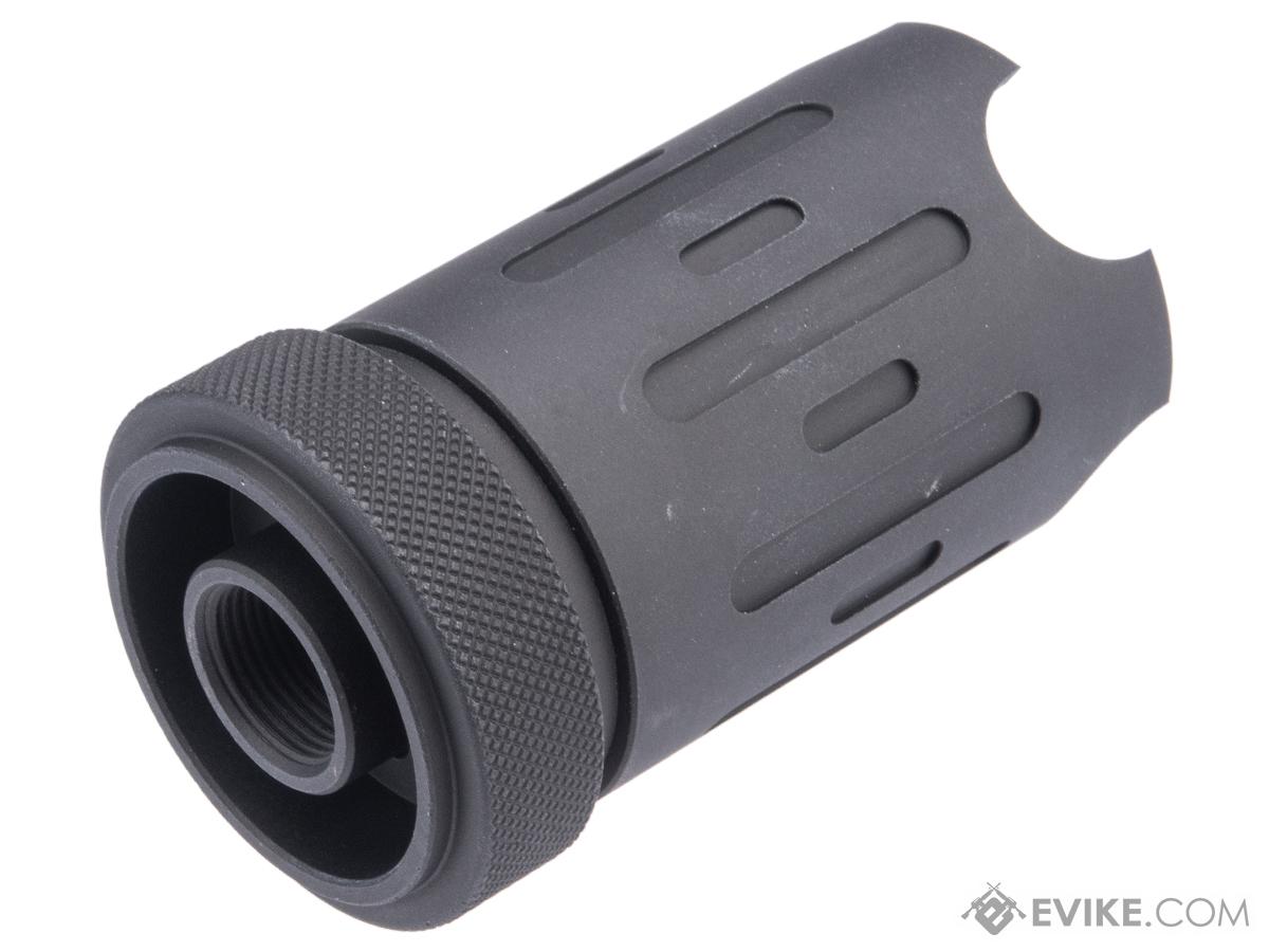 SilencerCo Licensed Airsoft Blast Shield Tracer-Ready Flash Hider ...